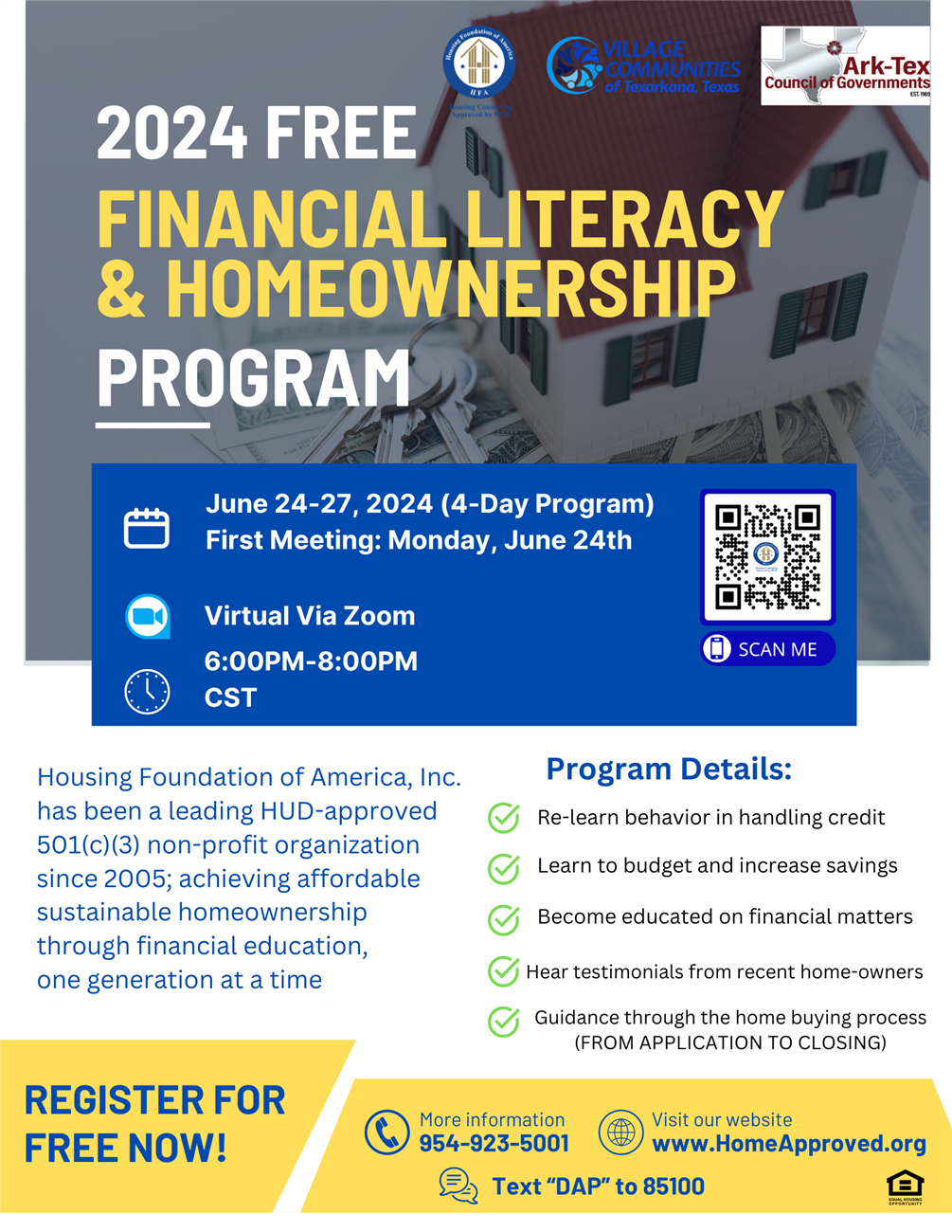 In-Person-Now Virtual H2H | Housing Foundation of America